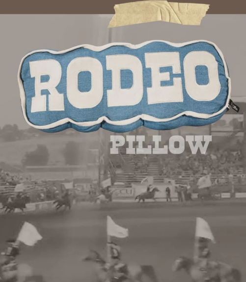 2Fly Rodeo Ready Pillow- Denim