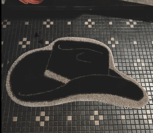 2Fly Moody Cowboy Hat Rug